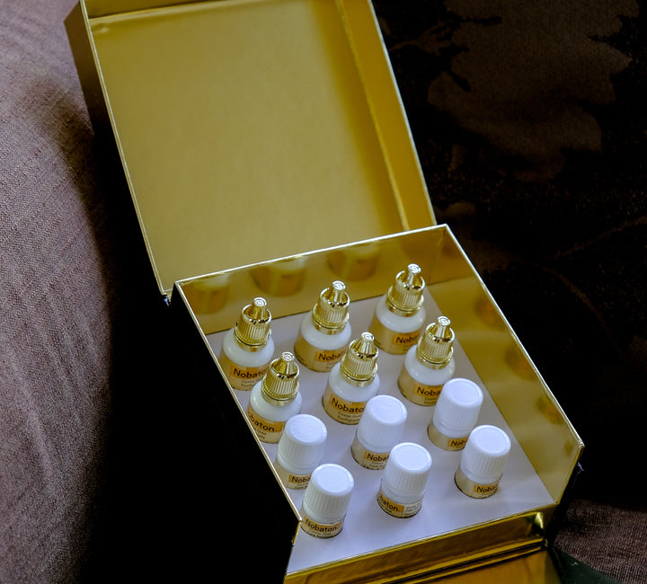 Gold toothpaste gift set – nobaton